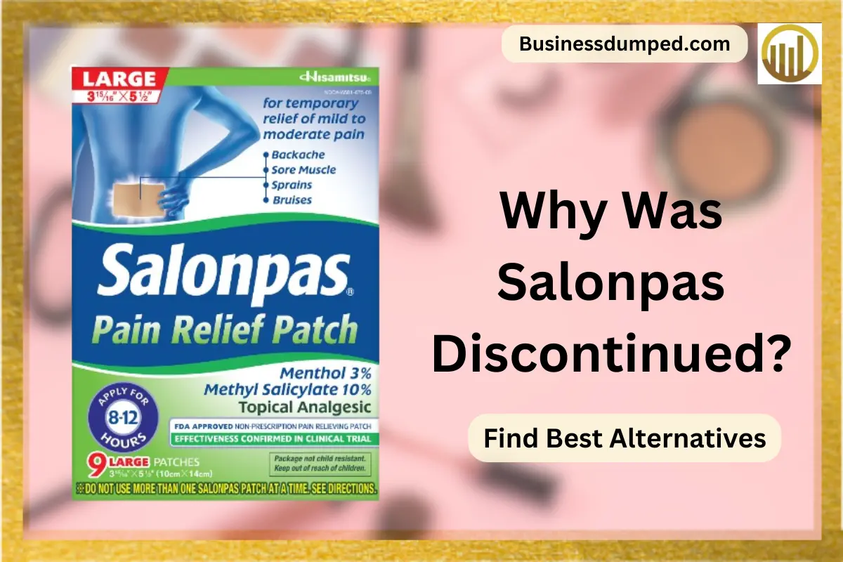 Why Was Salonpas Discontinued? Where To Buy In 2026 - Business Dumped